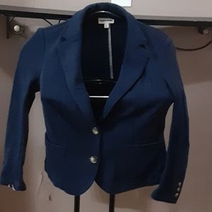 Maison Jules | Jackets & Coats | Maison Jules Blue Navy Blazer Size S ...